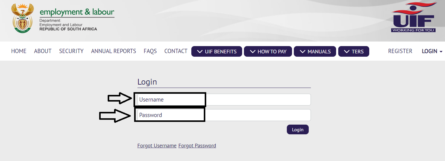 UIF Login - uFiling Login and Registration Process, Problems, and More